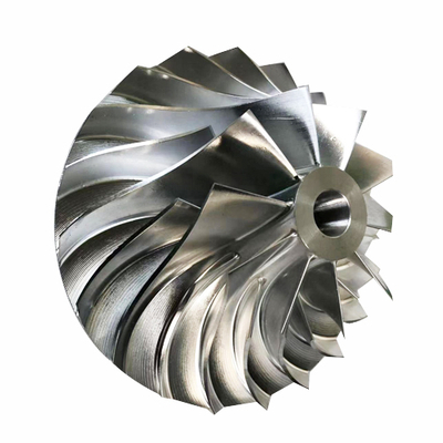 Magnetic suspension blower impeller by five axis CNC machining center