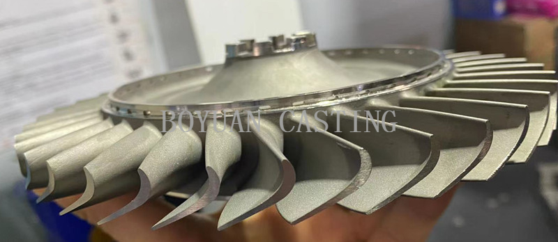 Superalloy turbine wheel used for turbojet engine parts - turbine wheel ...